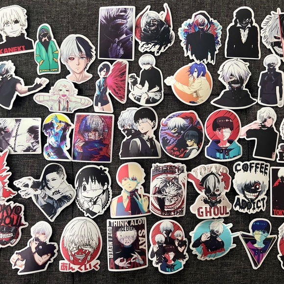 No Brand | Accessories | Tokyo Ghoul Sticker Set 5 Pcs | Poshmark